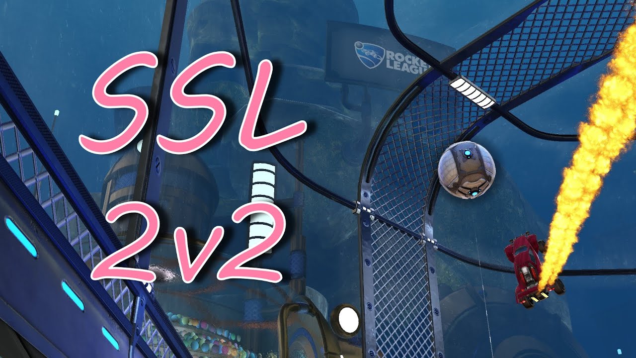 SCORING AN INSANE DOUBLE TOUCH | Rocket League SSL 2v2 - YouTube