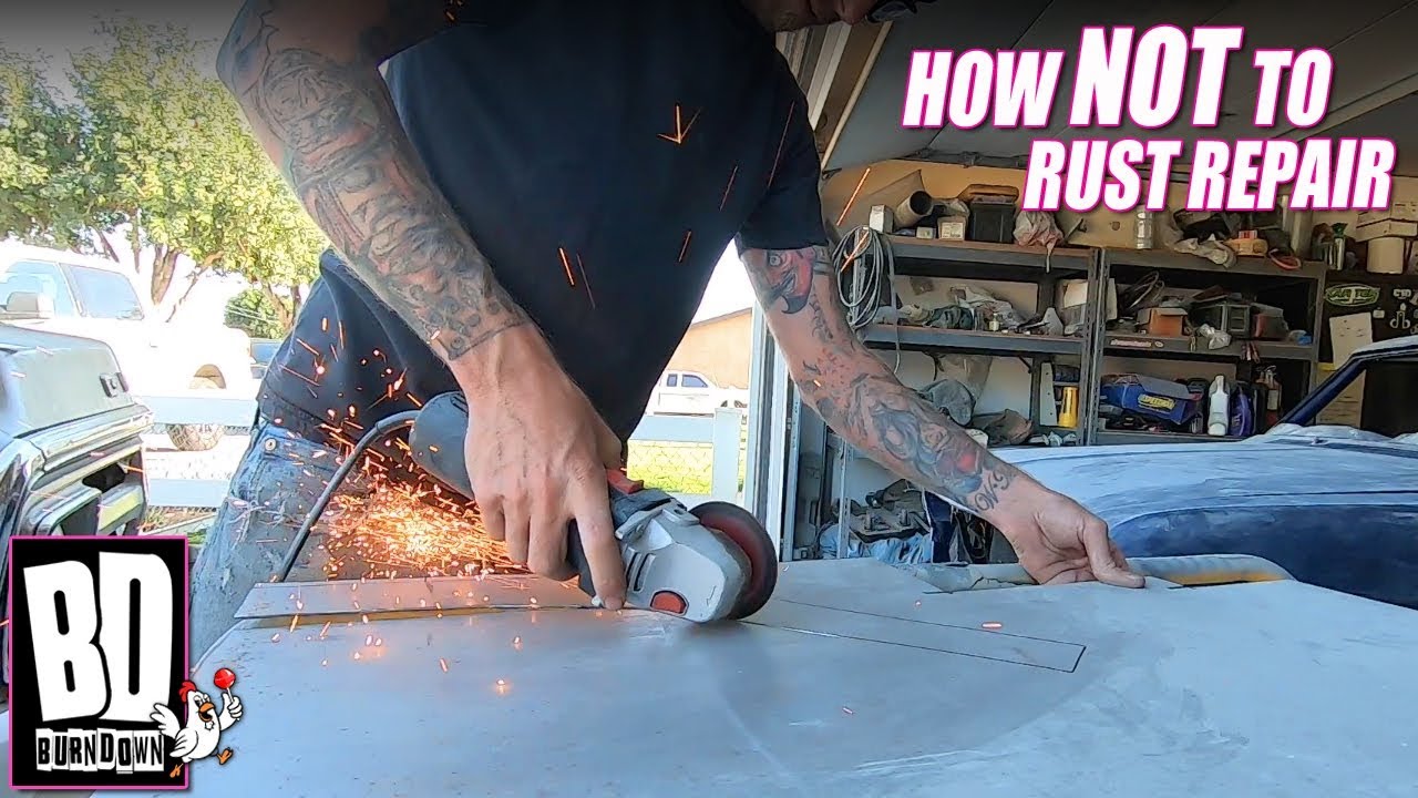 How Not To Rust Repair Chevrolet Suburban - YouTube