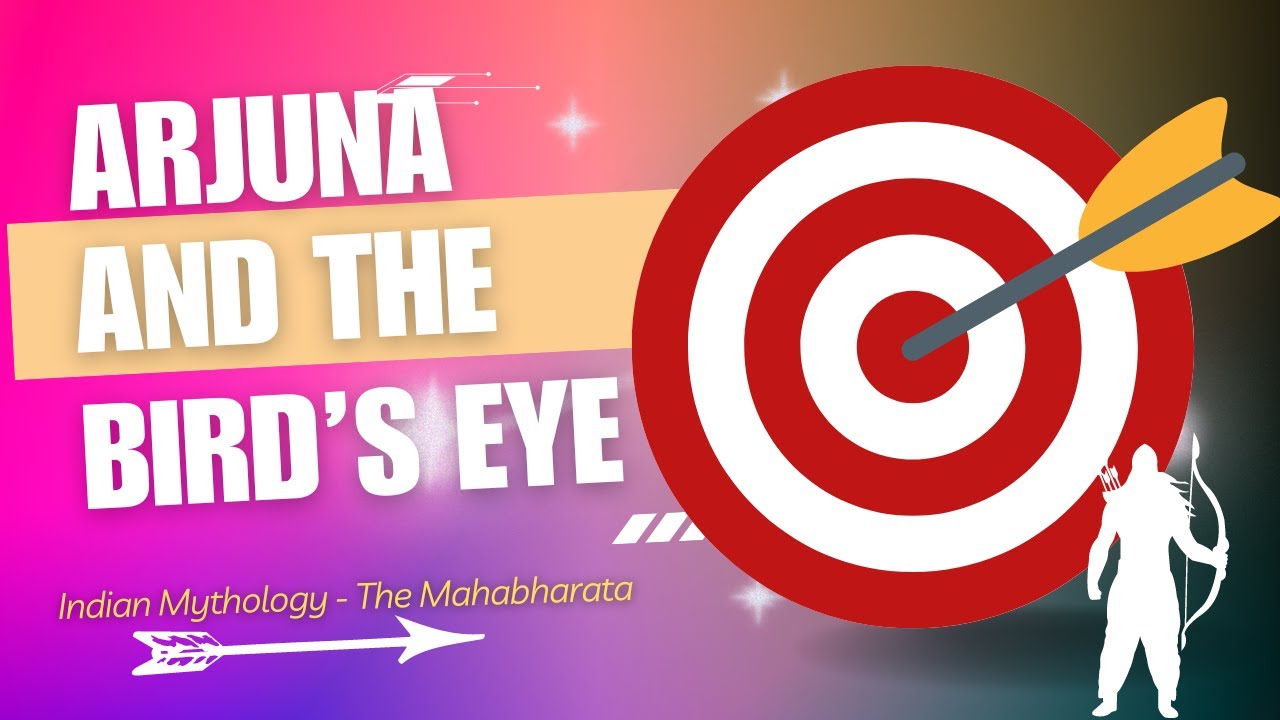 Arjuna and the bird's eye - Stories from the Mahabharata - YouTube