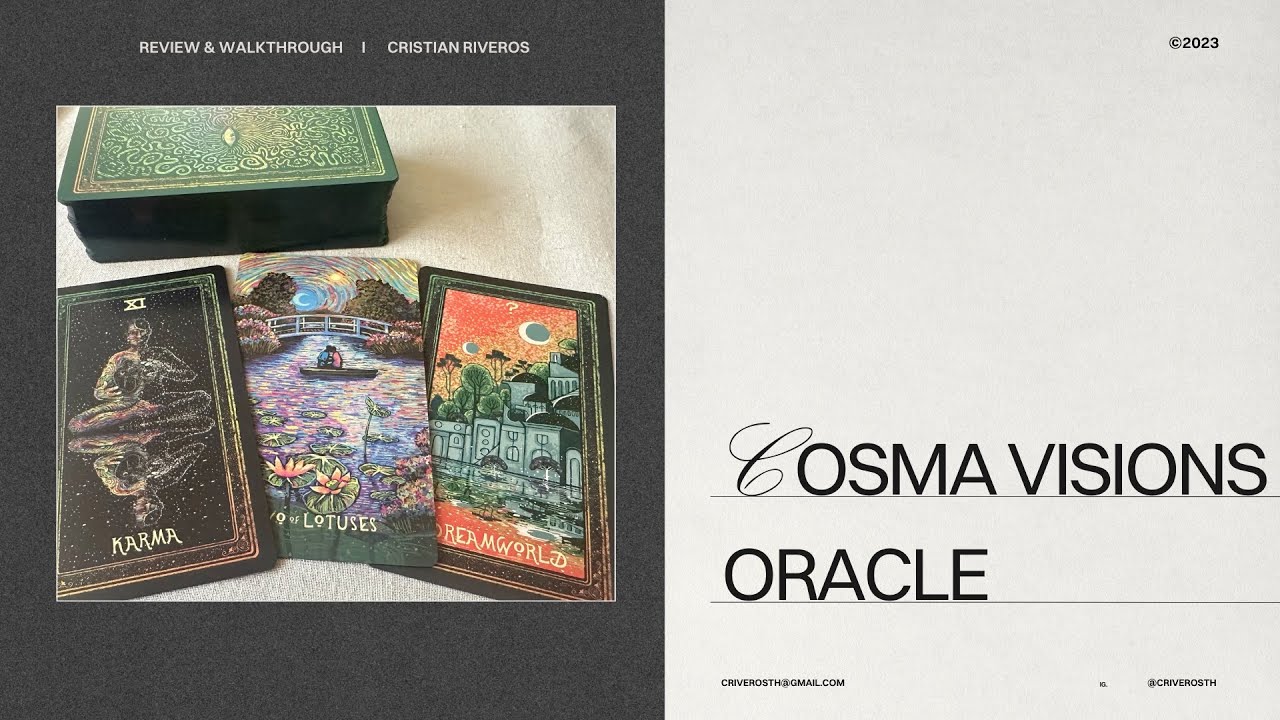 Cosma Visions Oracle- Review y Walkthrough en Español | Cristian ...
