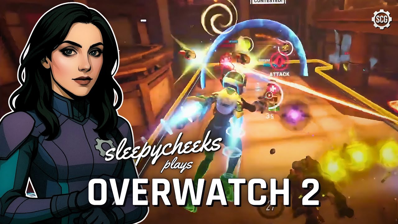 LIVE Sleepy Cheeks Gaming: Overwatch 2 - YouTube
