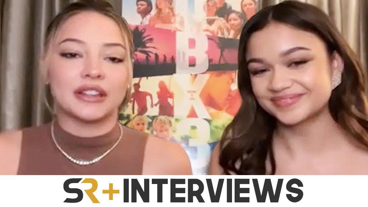 Madison Bailey & Madelyn Cline Preview Outer Banks Season 3 - YouTube