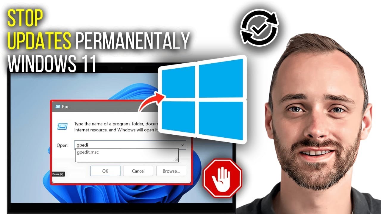 How to PERMANENTLY Stop Windows 11 Updates | Quick & Easy - YouTube