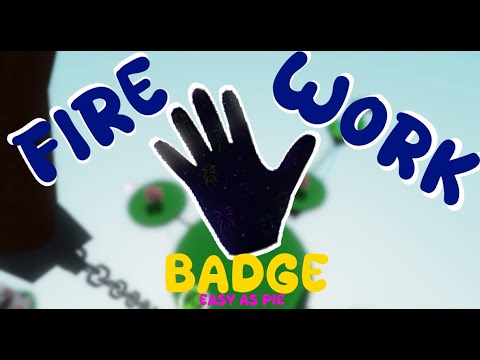 How to get the Firework Glove + Easy As Pie Badge in Slap Battles - YouTube