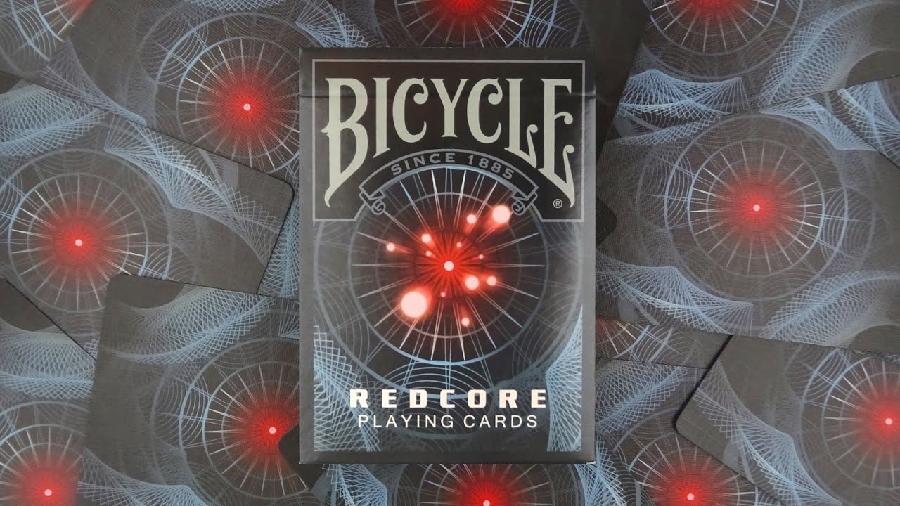 Bicycle Redcore Playing Cards | Deck Review -Display - YouTube