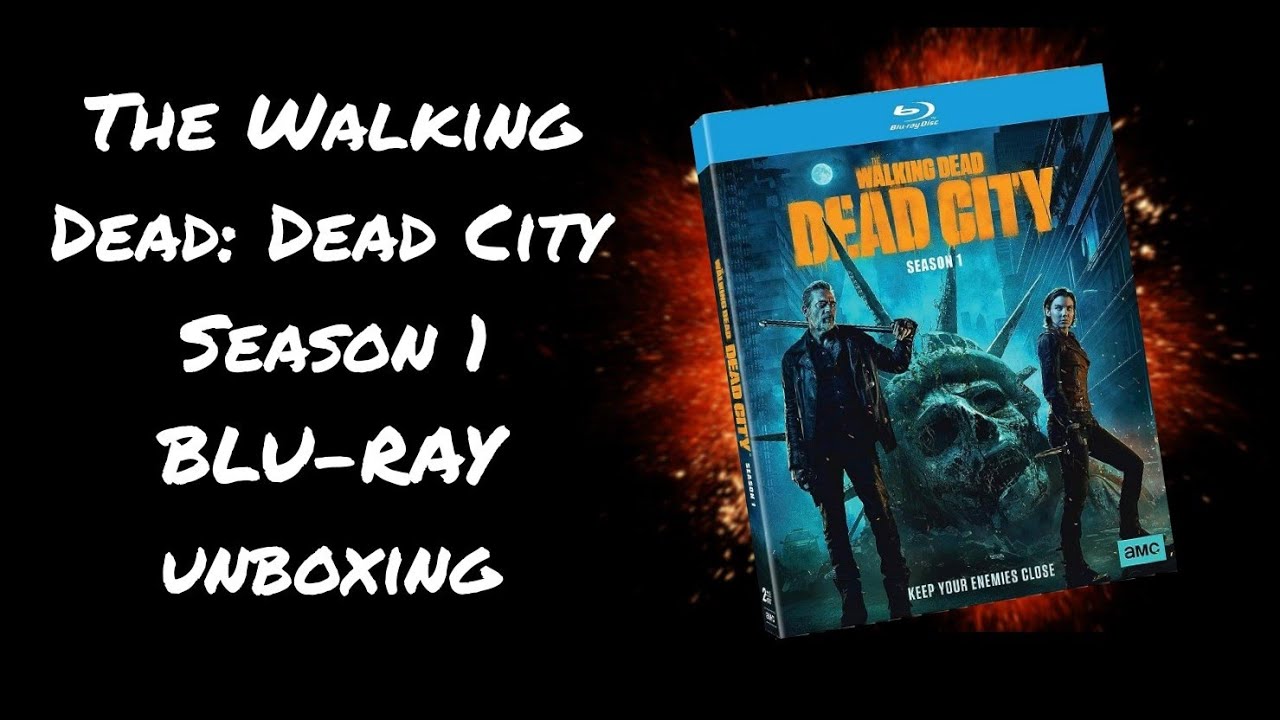 The Walking Dead: Dead City BLU-RAY unboxing - YouTube