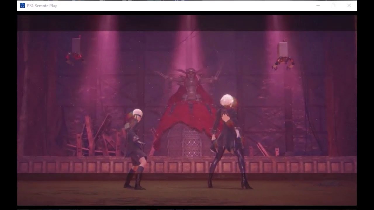 Nier Automata - Opera Robot Singer Battle and the Amusement Park - YouTube