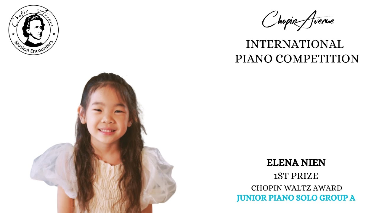 Elena Nien: Solo Group A 1st Prize - Frédéric Chopin, Minute Waltz (Op ...