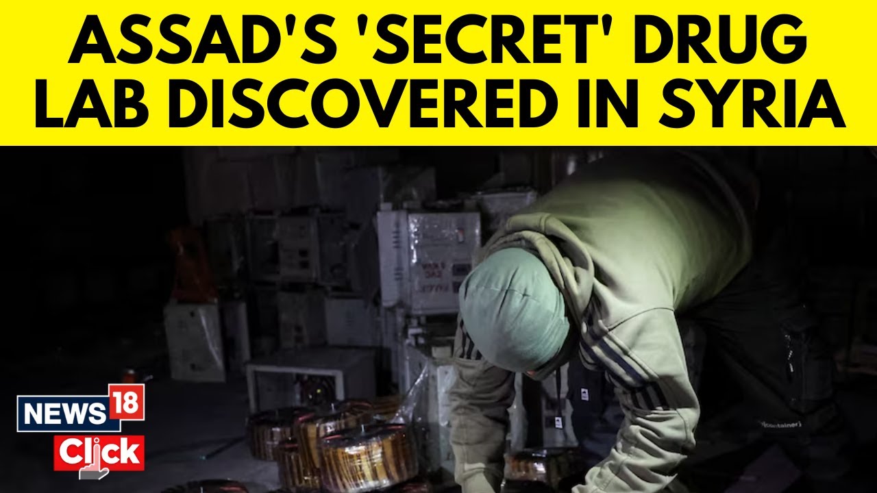 Assad's Secret Syrian Drug Lab Reveals Secrets Of Illicit Trade ...