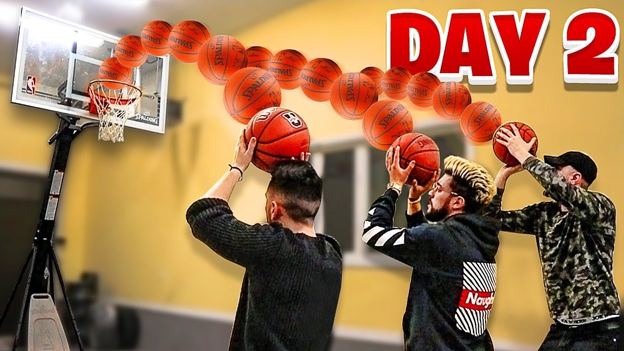 Last To Miss A Basketball Free Throw Wins $1,000 - Challenge - YouTube
