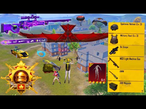 80KILLS!!😍 NEW BEST LOOT GAMEPLAY with AWM+Groza🔥Pubg Mobile