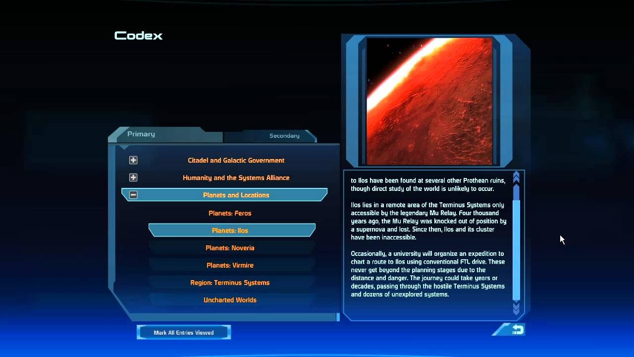 Mass Effect 1 Complete Codex Youtube