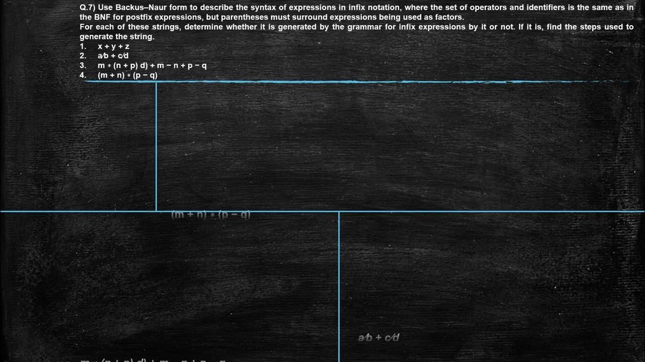 Assignment(Theory of Computation) - YouTube