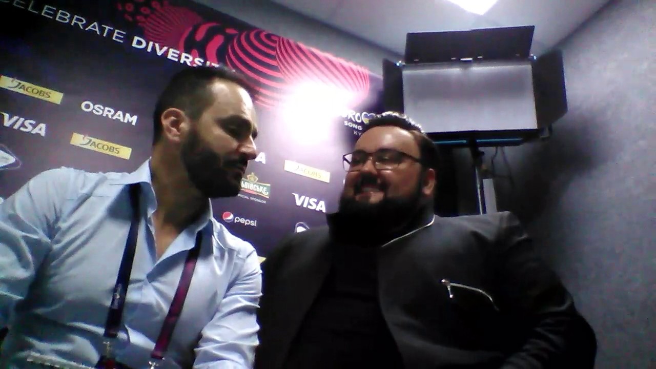 Eurovision 2017 Croatia interview with Jacques Houdek for 12 Points by ...