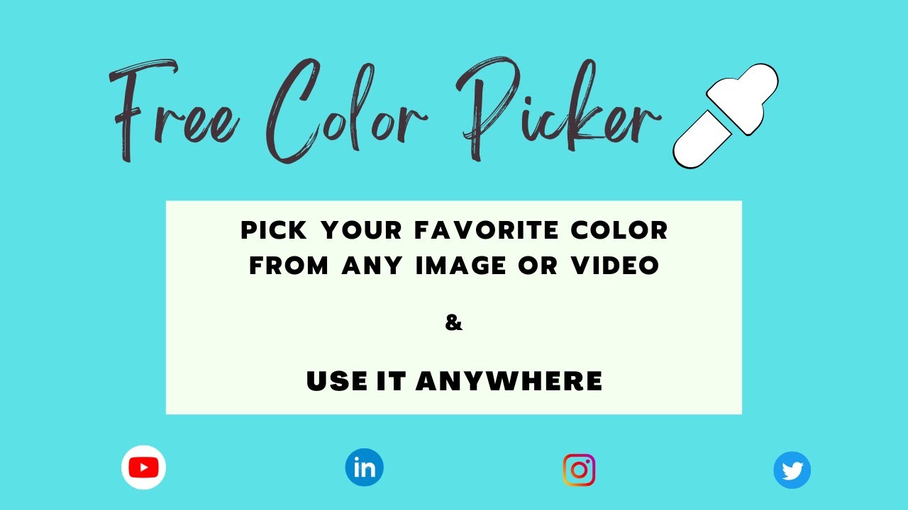 How to Download and install Free Color Picker | Free Desktop Color ...