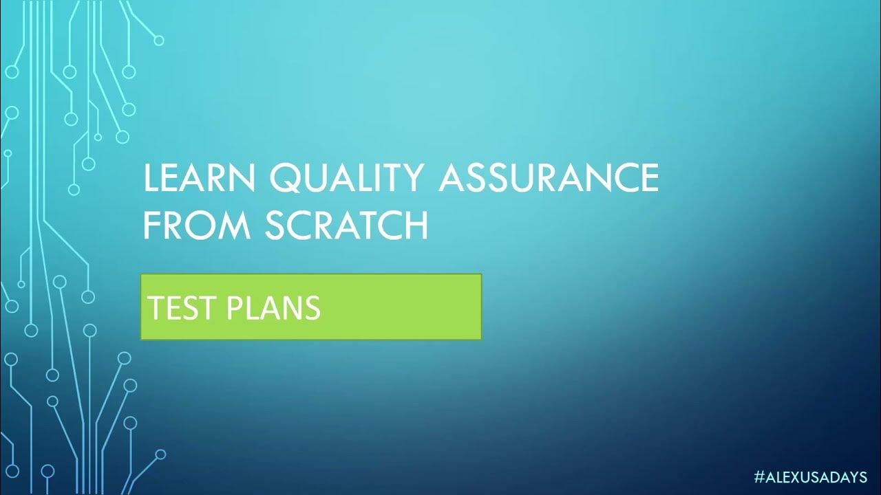 Manual QA: Testing for Beginners - Test Plans - Part 10 - YouTube