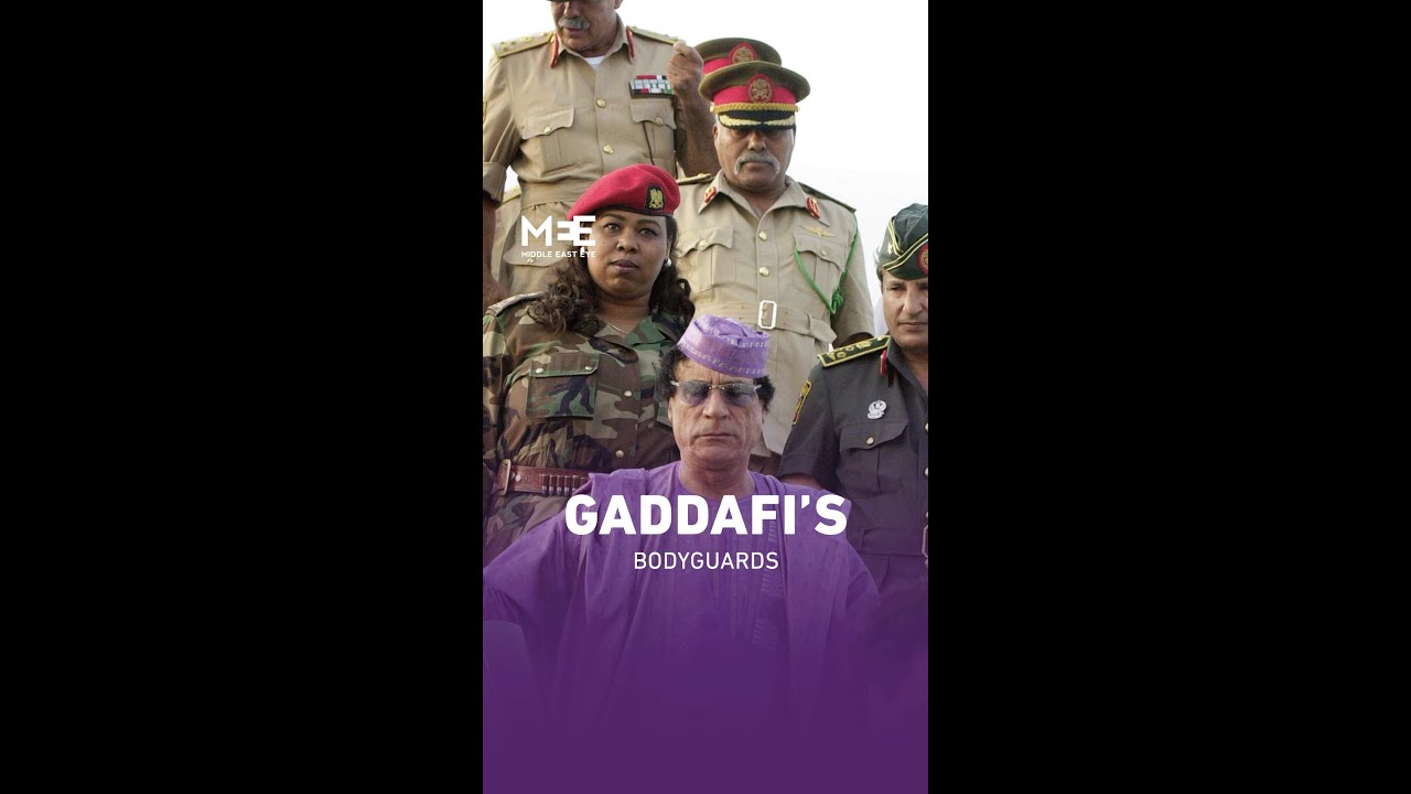 Gaddafi’s female bodyguards - YouTube