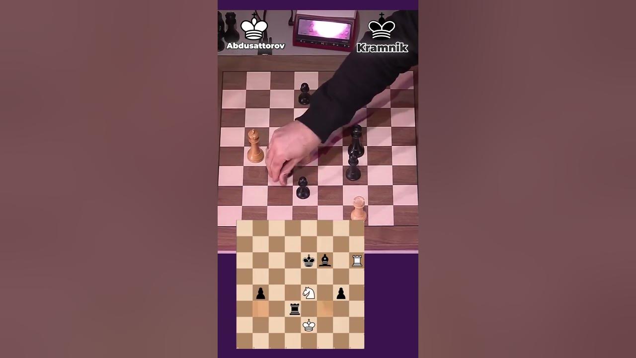 Kramnik rages after losing😳 Abdusattorov got the better of him #chess #chessgame #kramnik - YouTube