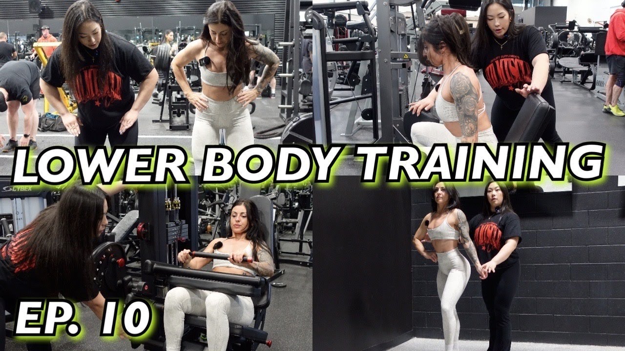 EP. 10 // FULL LOWER BODY DAY - YouTube