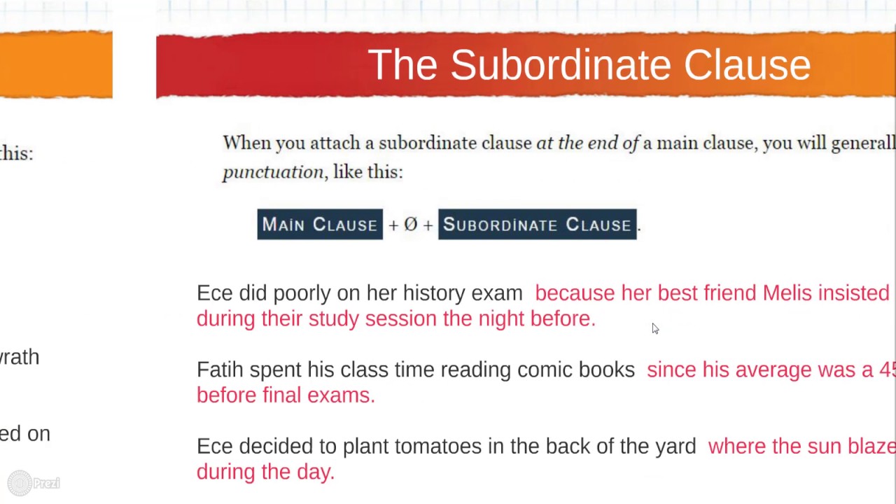 127 Subordinate Clause YouTube 127-subordinate-clause-youtube