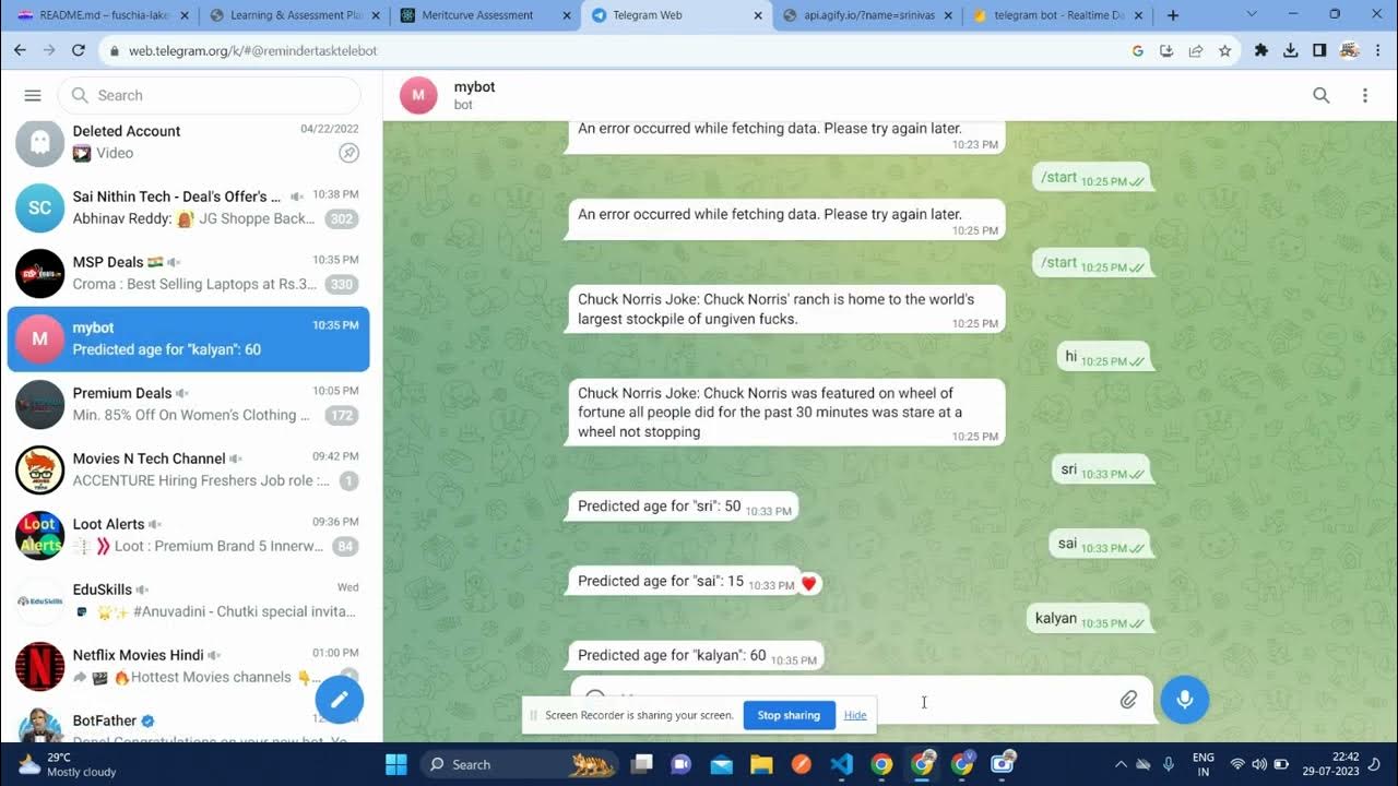 Creating A Telegram Bot Using Node Js And Fire Store Firebase Server Youtube