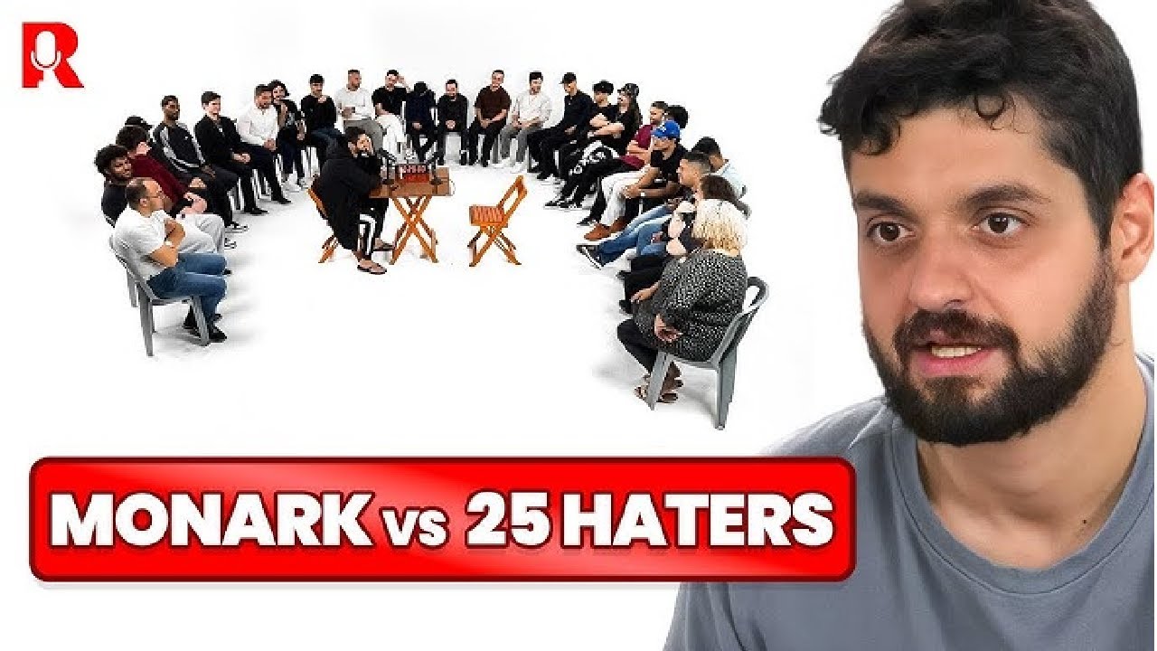 Debate: MONARK vs 25 HATERS - Monark voltou PIOR do que era e ainda ...