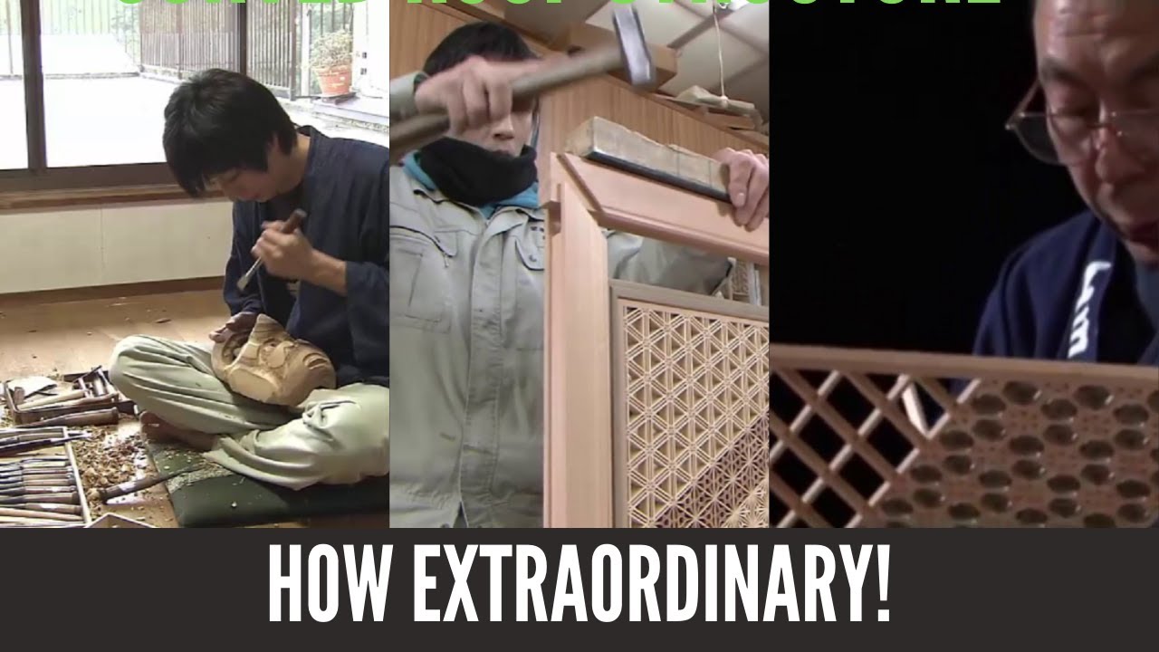 How Extraordinary Are Japanese Woodworkers, And What Are Their Know-How ...