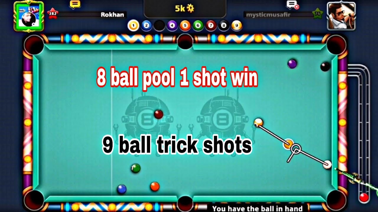 Unbeatable 9 Ball Pool Shots - One Shot Wins Compilation | Pro Trick ...