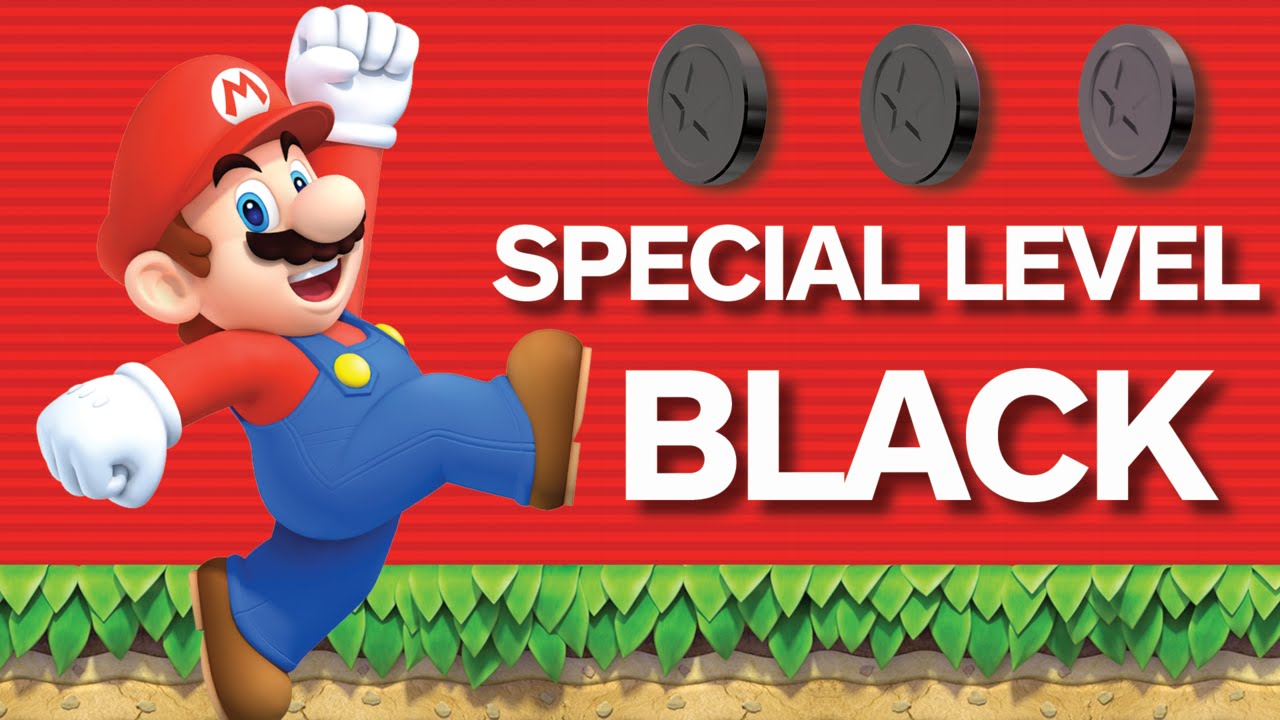 Super Mario Run Walkthrough - Special Level 3 (Black) - YouTube