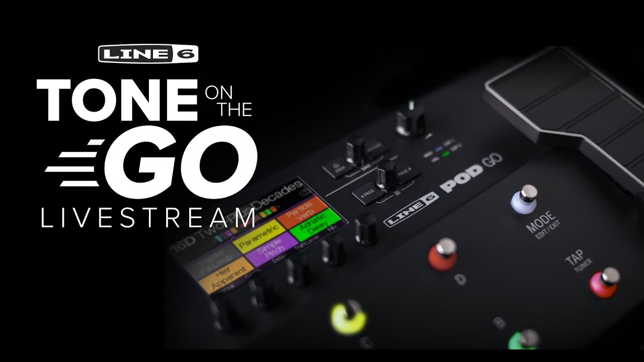 Line 6 "Tone On The Go" Livestream - YouTube
