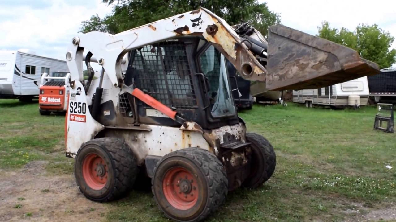 2008 Bobcat S250 - YouTube