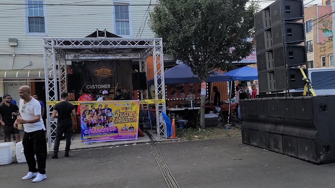 IT'S A BLOCK PARTY ON 126th STREET IN RICHMOND HILL QUEENS - YouTube