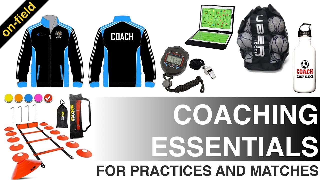 ON-FIELD COACHING ESSENTIALS - Important Items for Soccer/Football ...