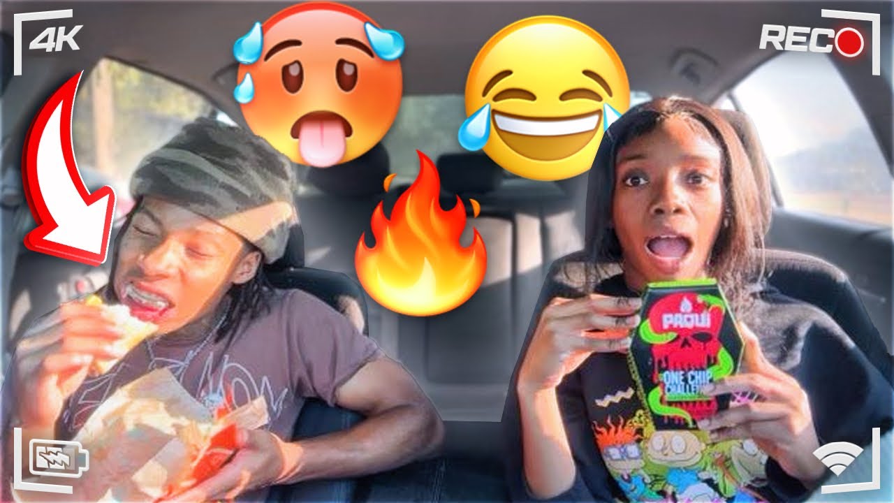 PUTTING THE WORLD’S HOTTEST CHIP IN MY BOYFRIEND’S FOOD!😨 - YouTube