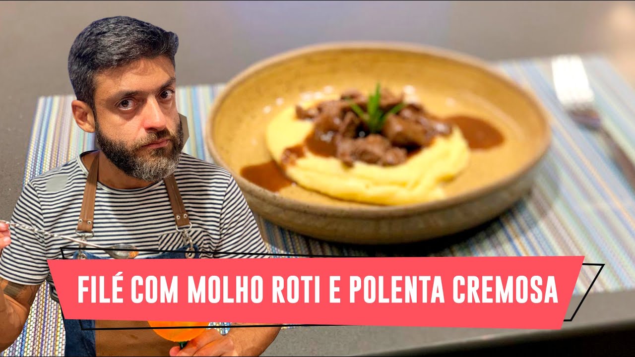 Filé com Molho Roti e Polenta Cremosa - YouTube