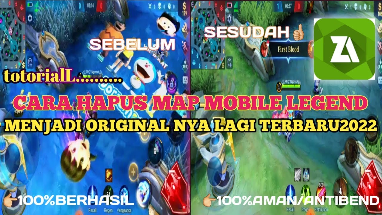 totorial:CARA HAPUS MAP MOBILE LEGEND MENJADI MAP ORIGINAL NYA KEMBALI ...