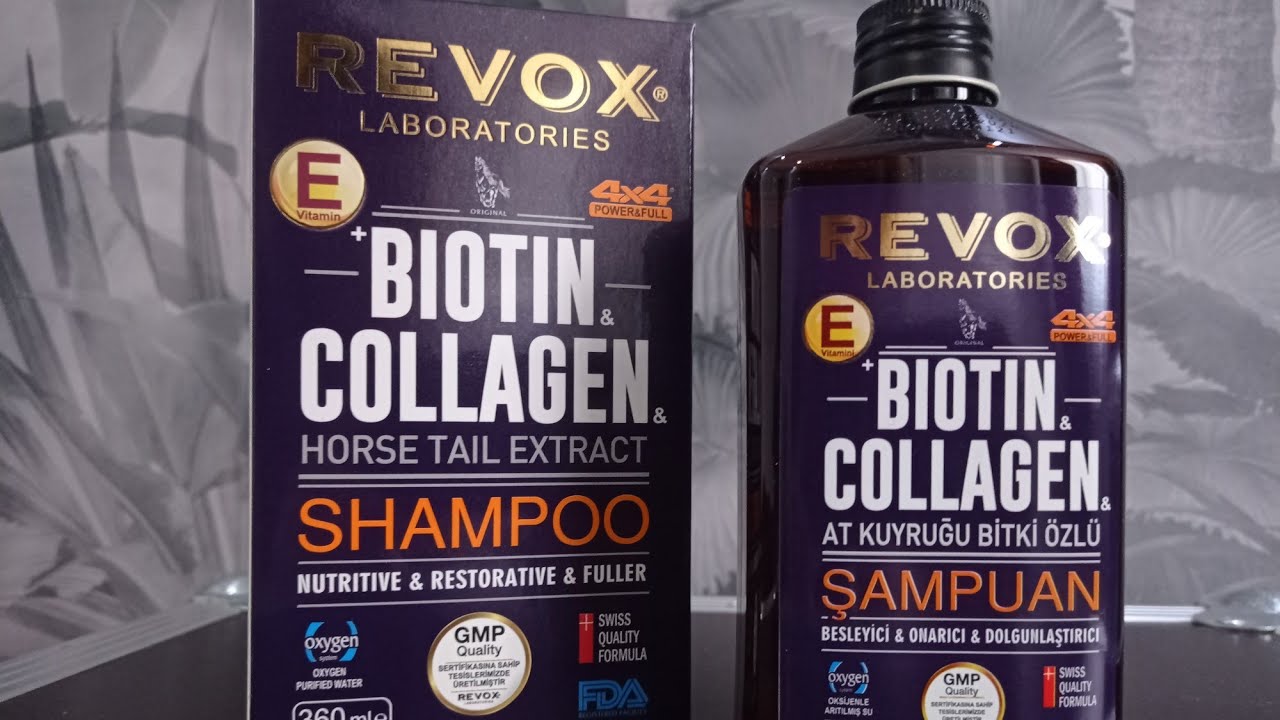 REVOX BİOTİN COLLAGEN ŞAMPUANI | İŞE YARIYOR MU ? - YouTube