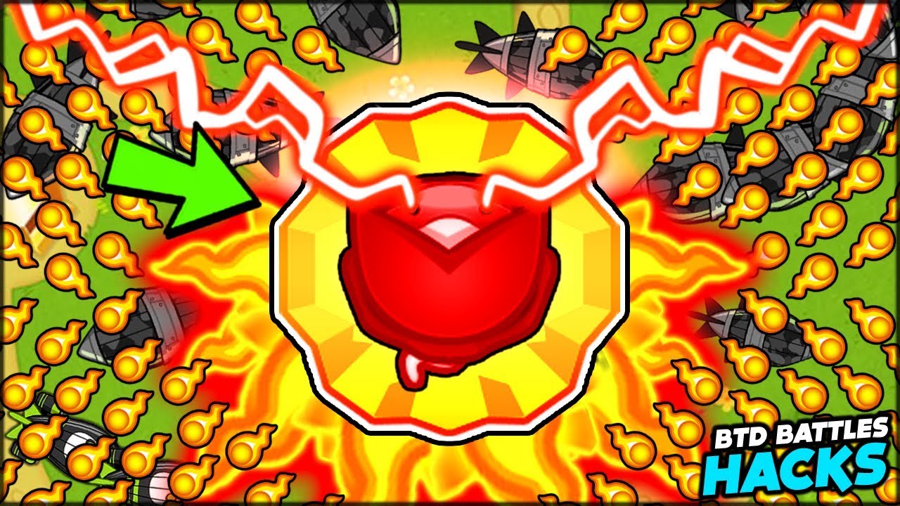NEW 5x VOLCANIC FIRE MONKEY PERFECT HEATWAVE TOWER | Bloons TD Battles ...