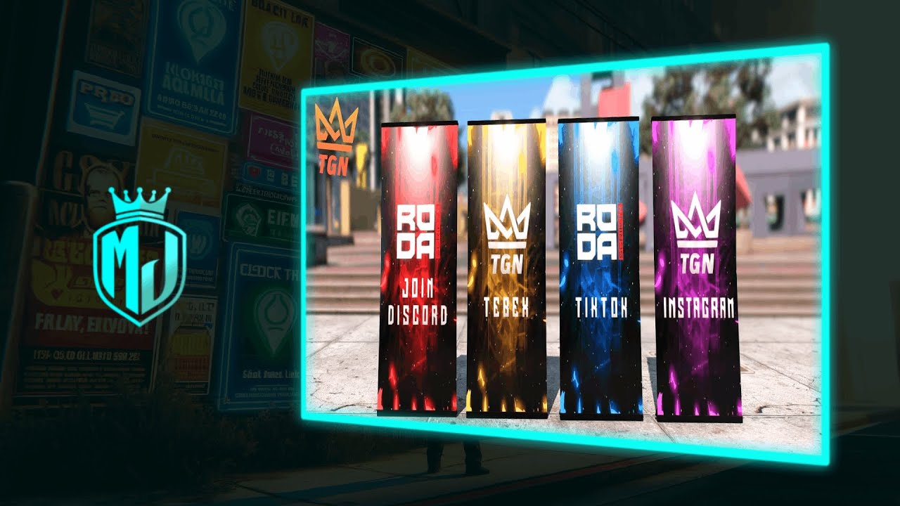 [FREE] Roda Link Posters | Interactive Poster Script for FiveM | MJ ...