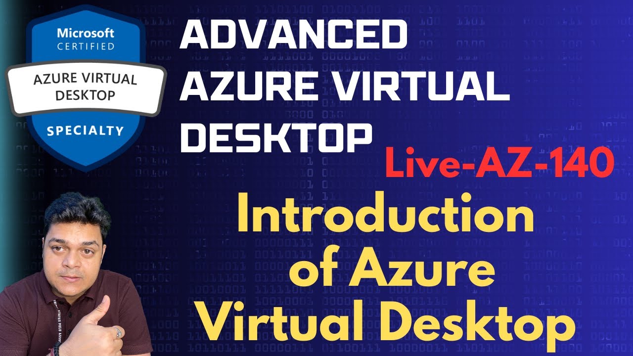 Introduction of Azure Virtual Desktop ! Live AZ-140 Training ! Join Now ...