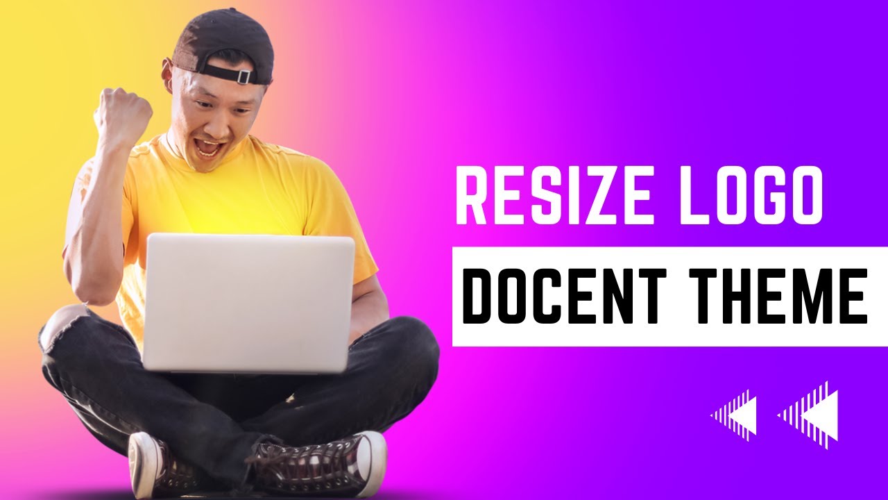 How to resize Logo in Docent theme WordPress in 2022 | Explained in ...