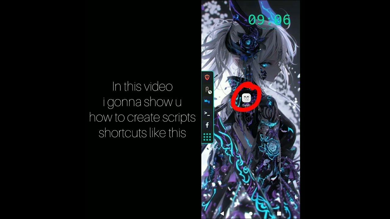 Create shortcuts icons for Termux scripts/tools. - YouTube