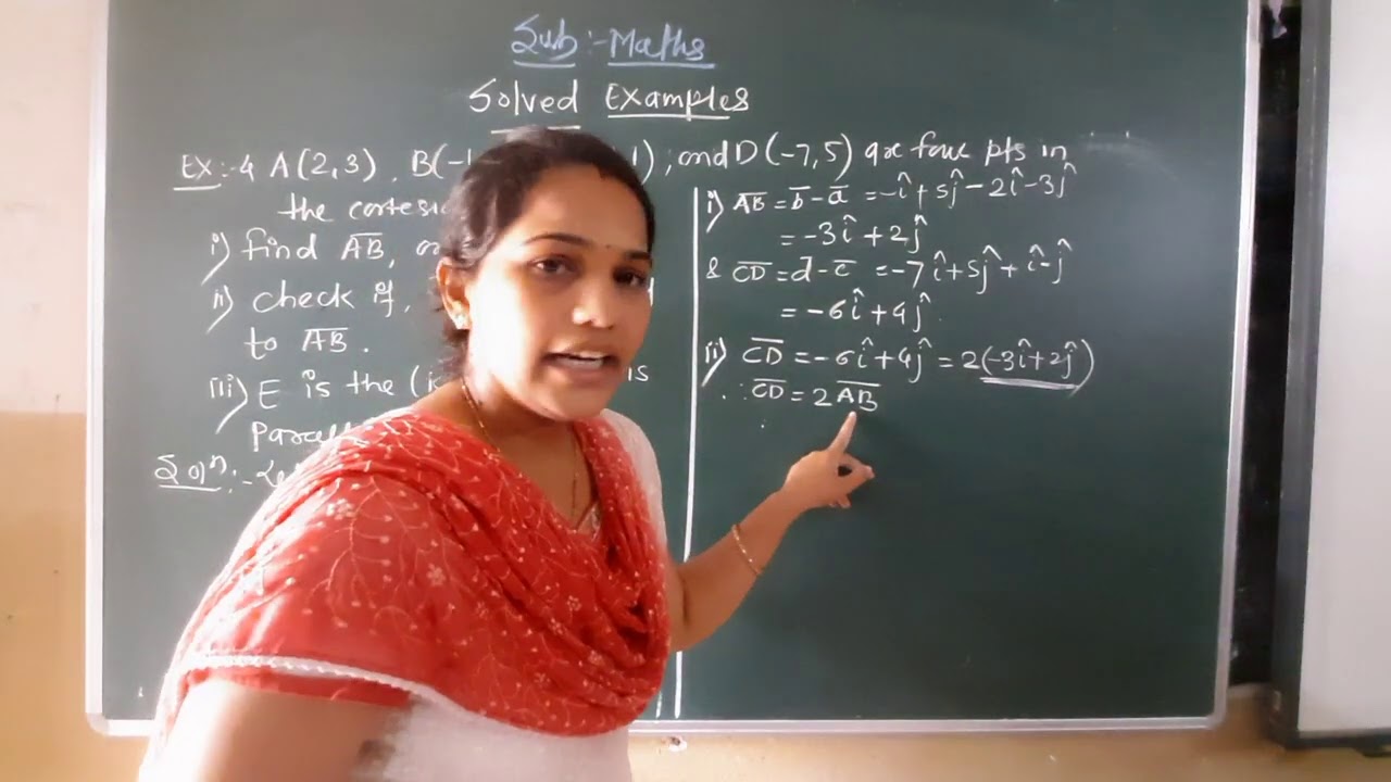 Lesson 01/ chapter 5 .Vector new syllbus/class 12 state board - YouTube