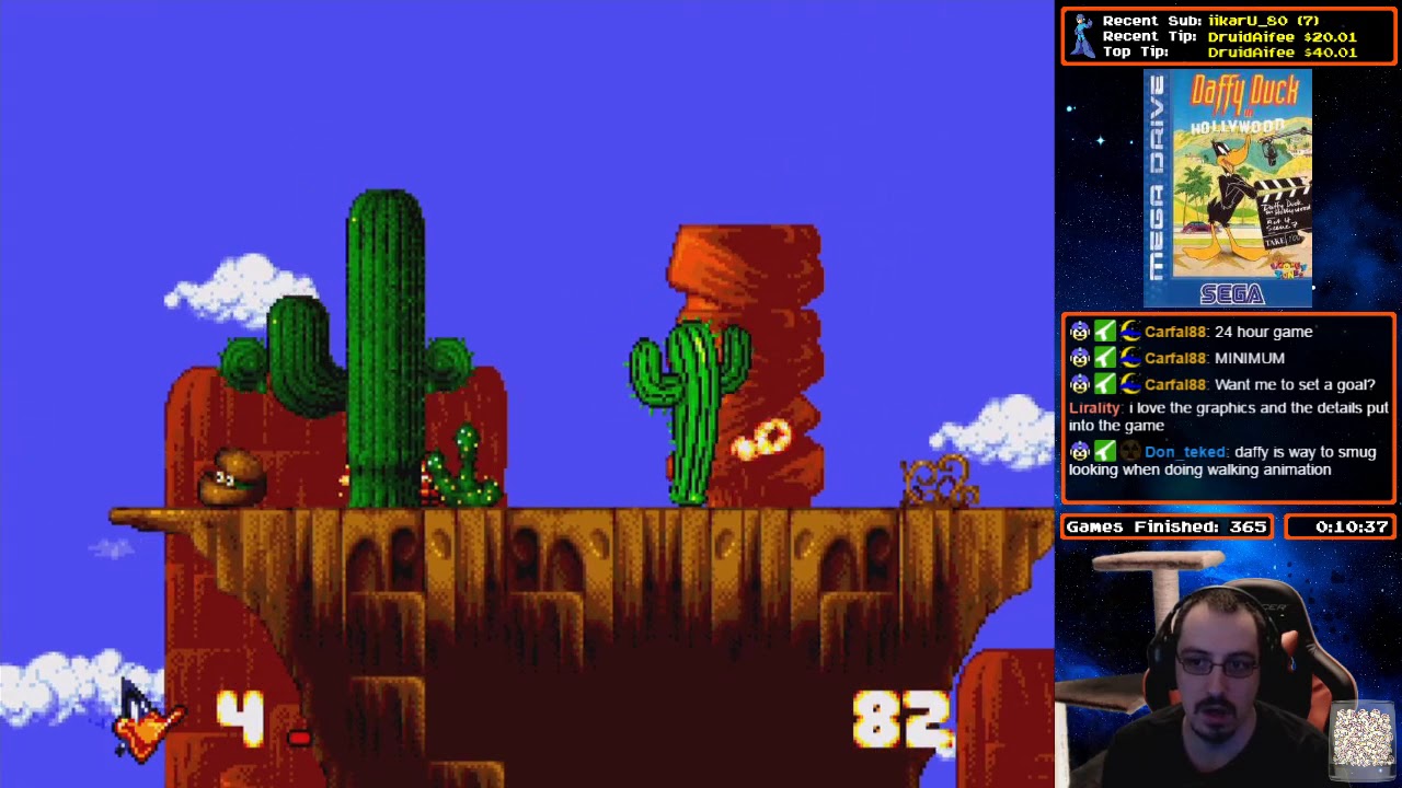 [366] Daffy Duck in Hollywood (Mega Drive) - RetroMasochism - YouTube