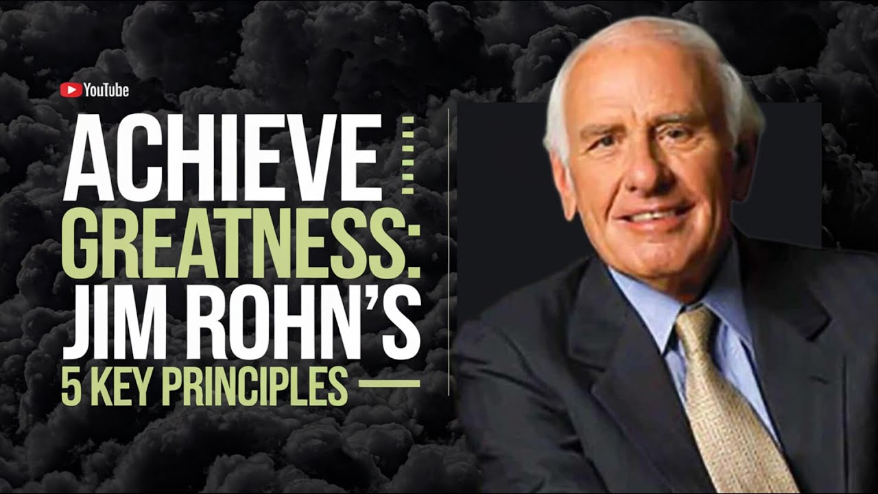 Jim rohn wisdom to go from basic to wealty - YouTube