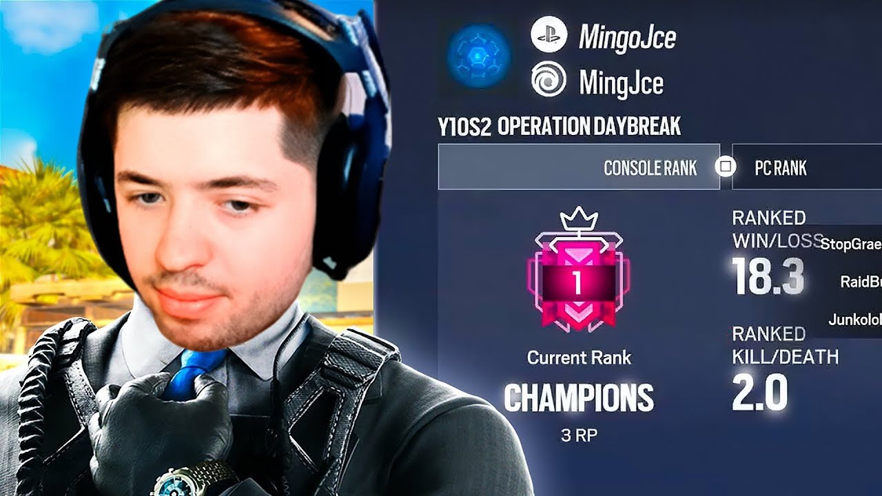 Mingo Beats the Reigning Champion in Rainbow Six - YouTube