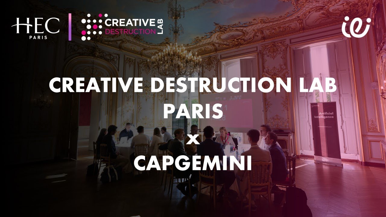 Creative Destruction Lab - Paris x Capgemini - YouTube
