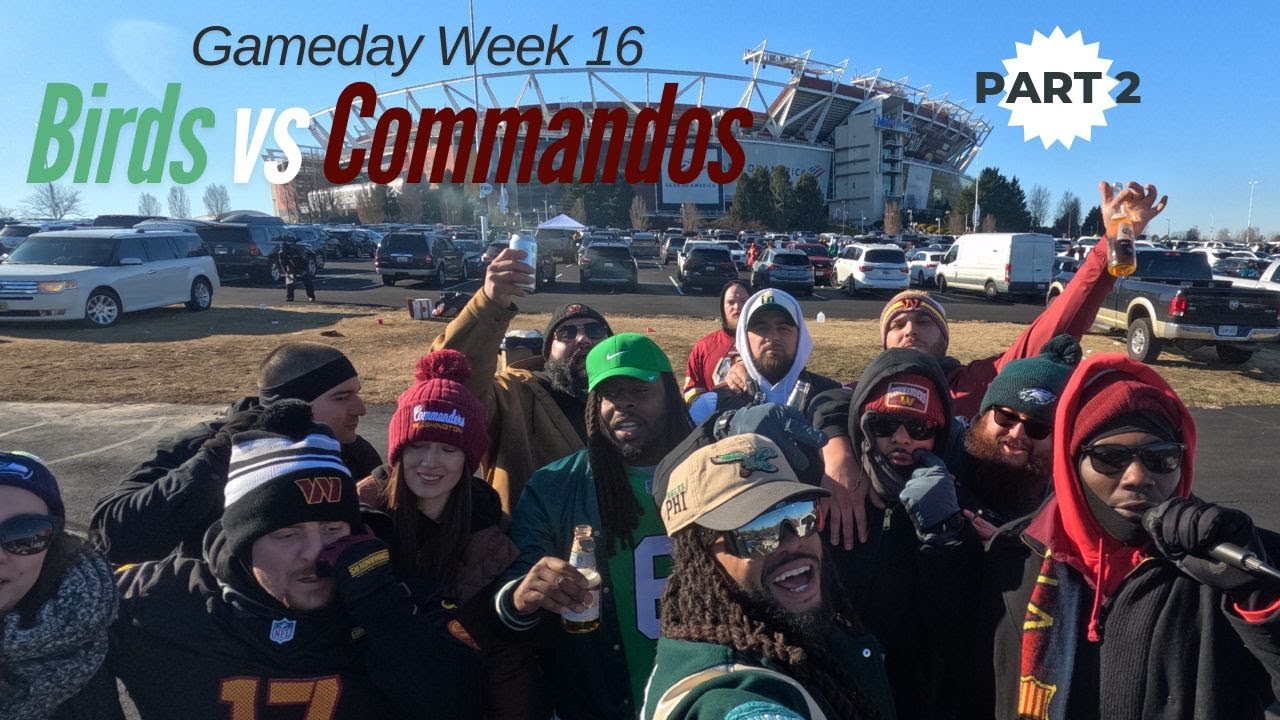 Game day week 16 | Eagles @ Commanders - YouTube