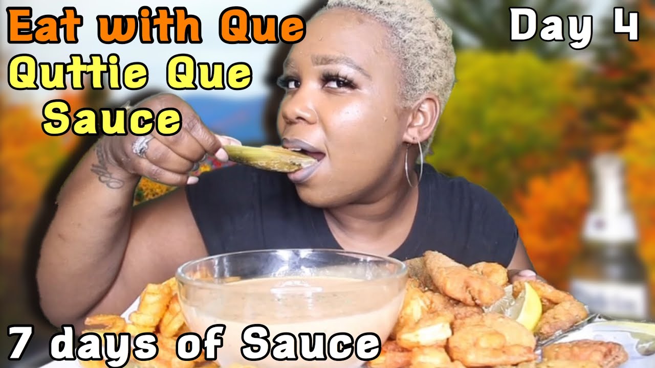 FRIED SEAFOOD WITH EAT WITH QUE QUTTIE QUE SAUCE - YouTube