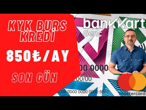DİKKAT SON GÜN! KYK BURS VE ÖĞRENİM KREDİSİ BAŞVURUSU